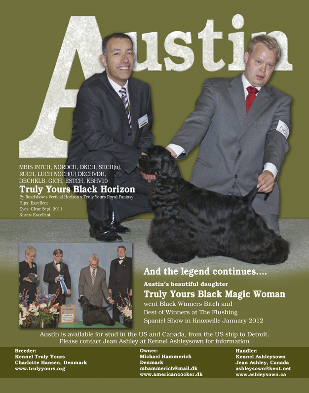 Produces: All shades of buff, chocolate and black, possibly tan factored.